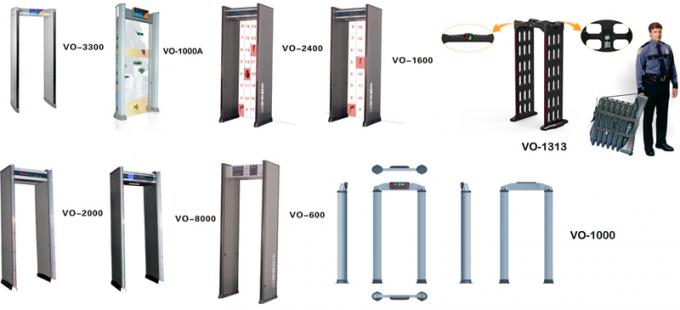 VO-1313 Portable Metal Detector 3 Detect Zone With Super High Sensitivity
