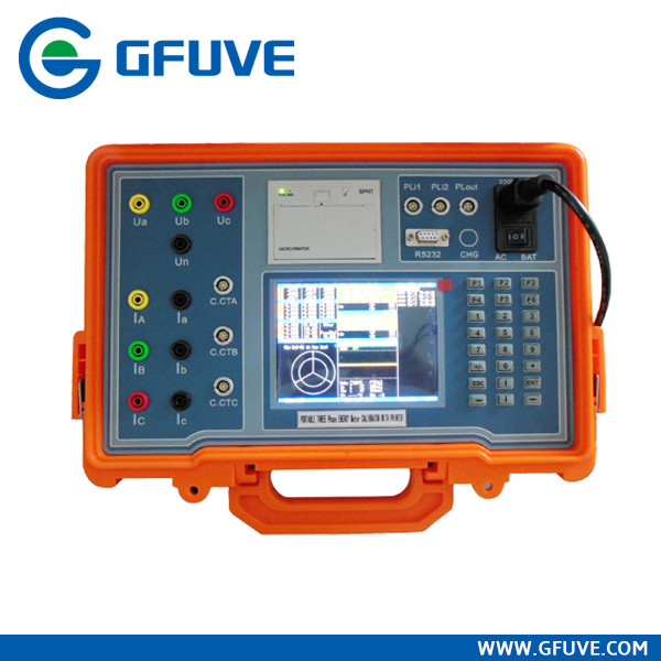 GF312B Portable Three Phase Energy Meter Calibrator With Printer